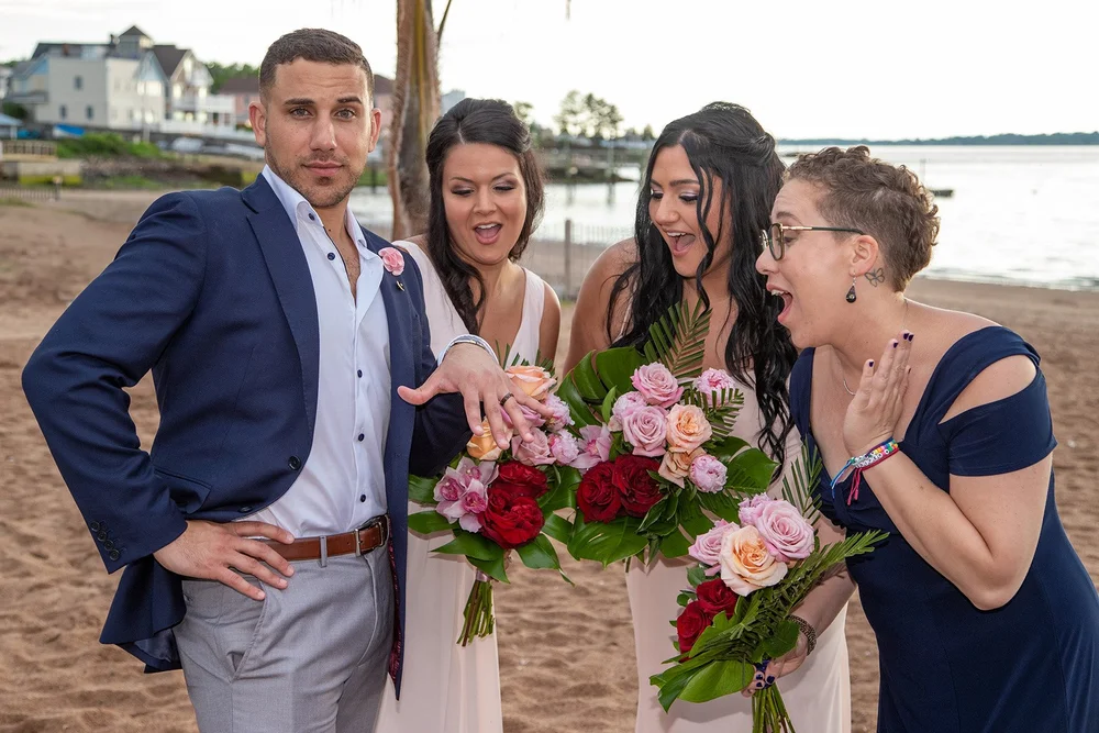 Anthony's Ocean View Wedding - Christina + Evan - wedding photos ...