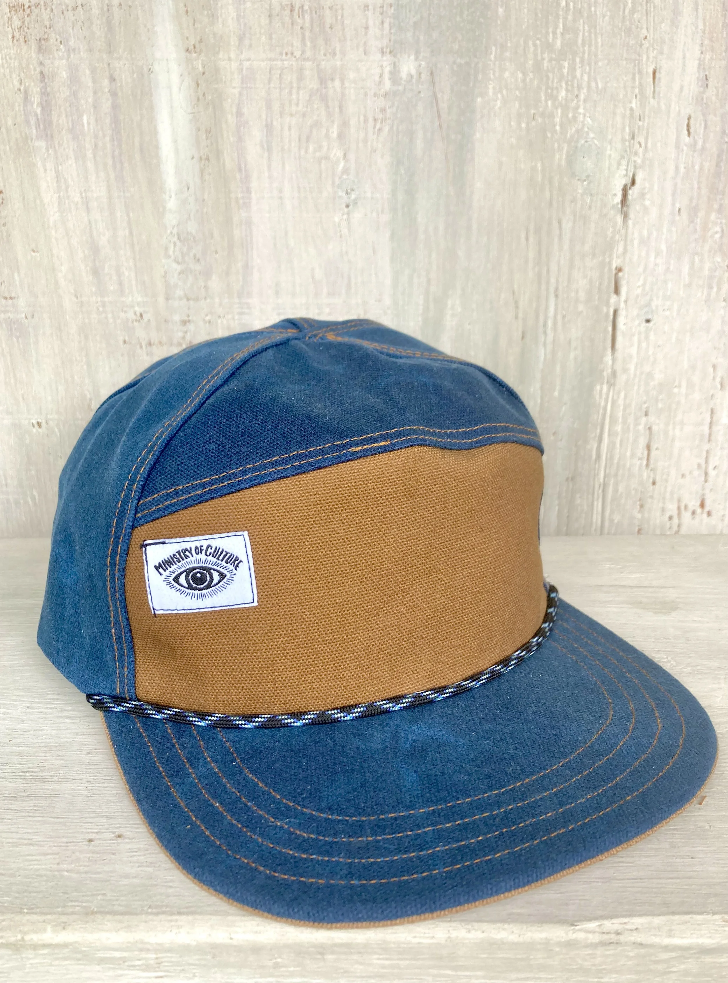 Ministry of Culture - Handmade 6 Panel Hat, Triangle Front Baseball Cap ...