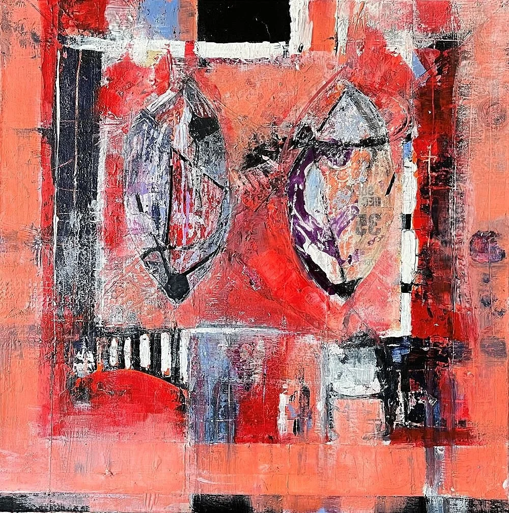 Acrylic on Canvas — LUBNA MOUSA