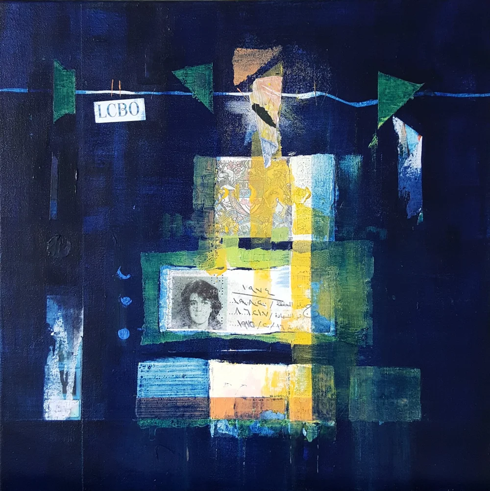 Acrylic on Canvas — LUBNA MOUSA