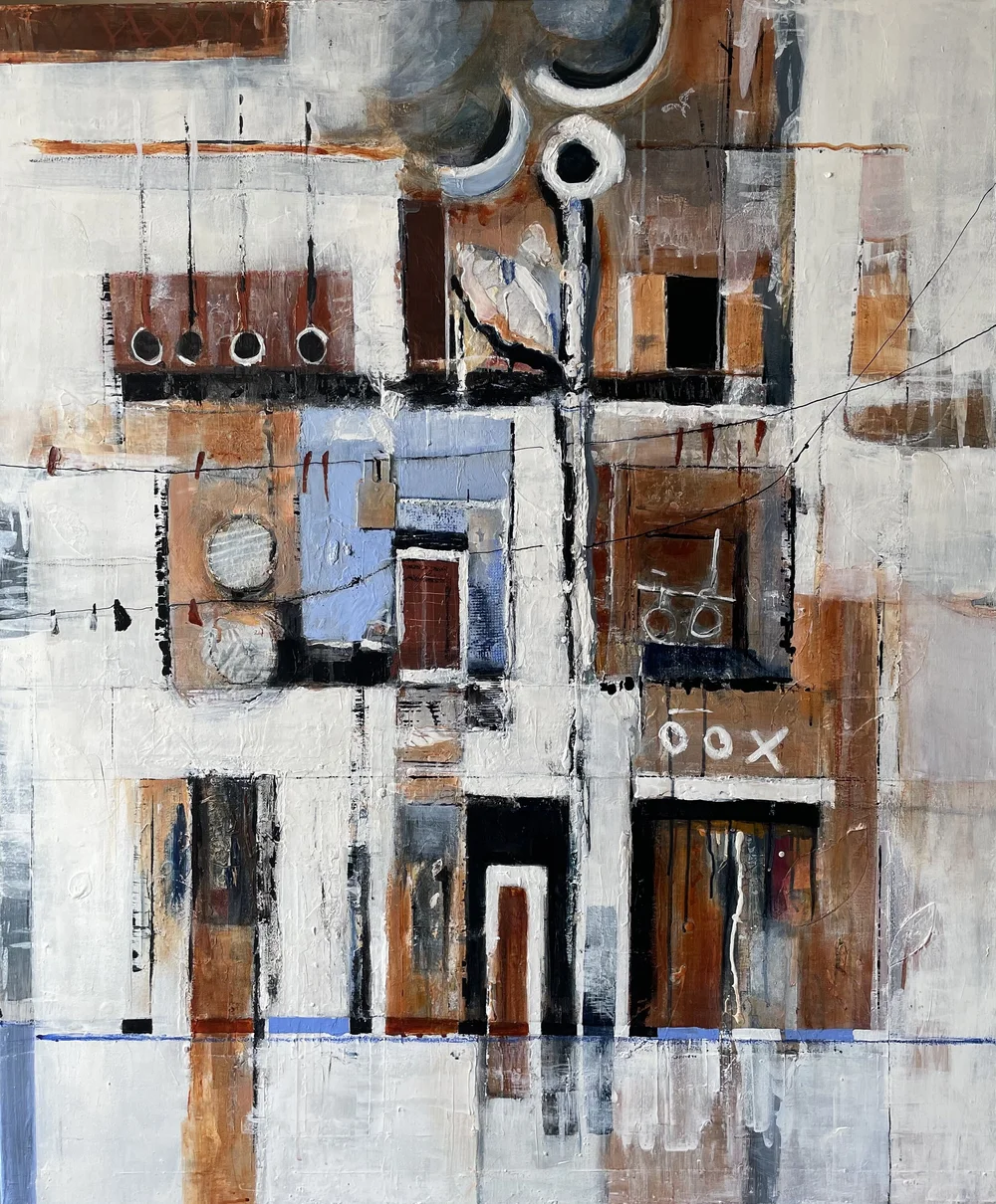 Acrylic on Canvas — LUBNA MOUSA