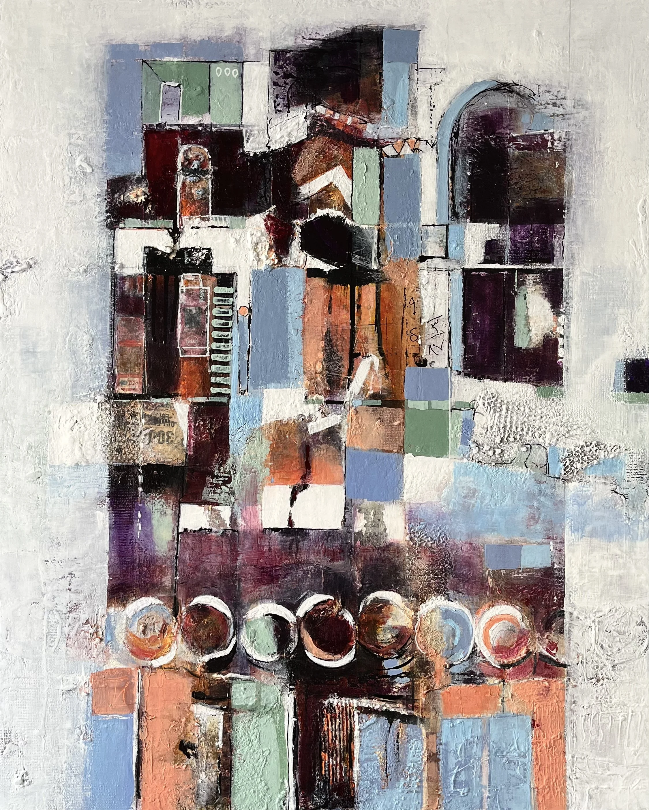 Acrylic on Canvas — LUBNA MOUSA