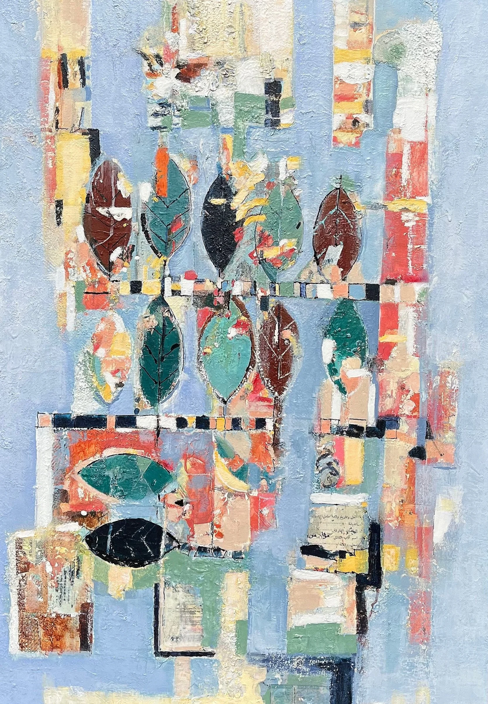 Acrylic on Canvas — LUBNA MOUSA