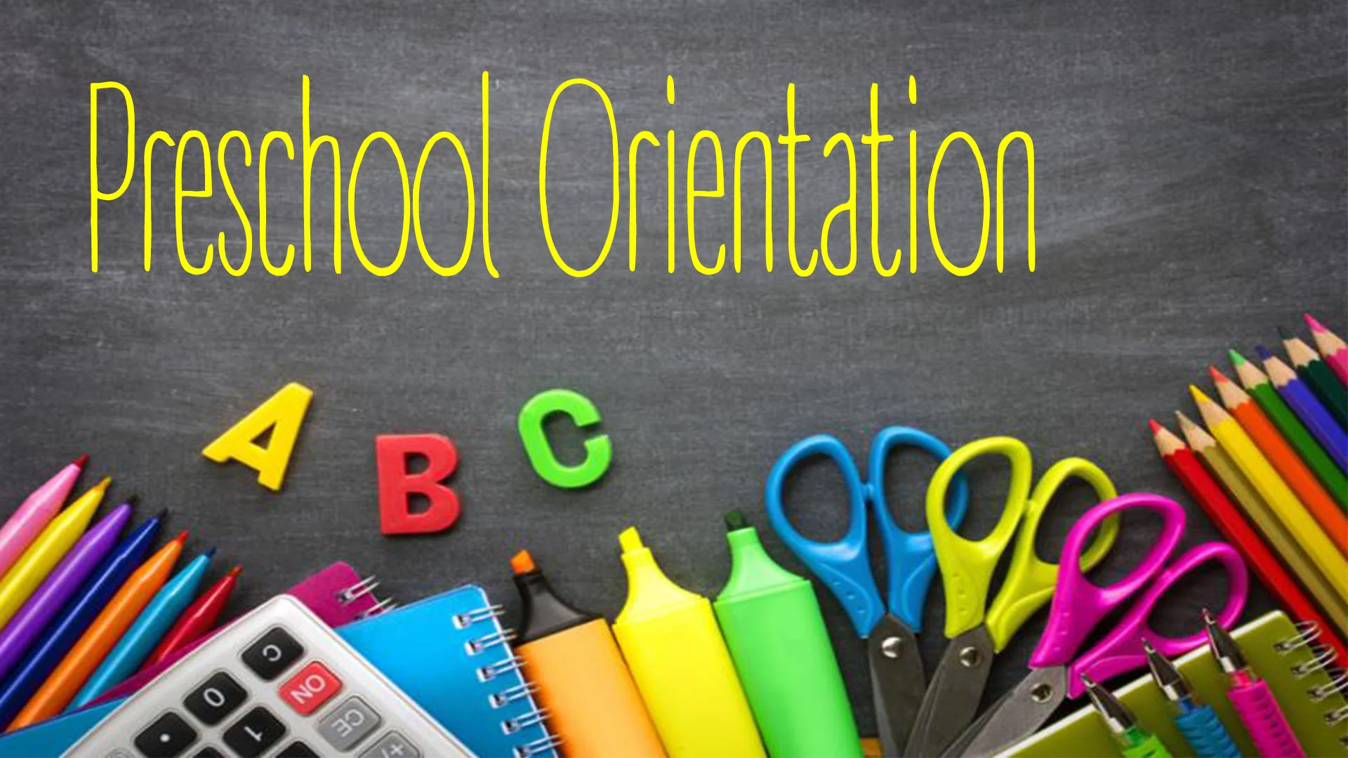 Preschool Orientation — Navarre United Methodist Church