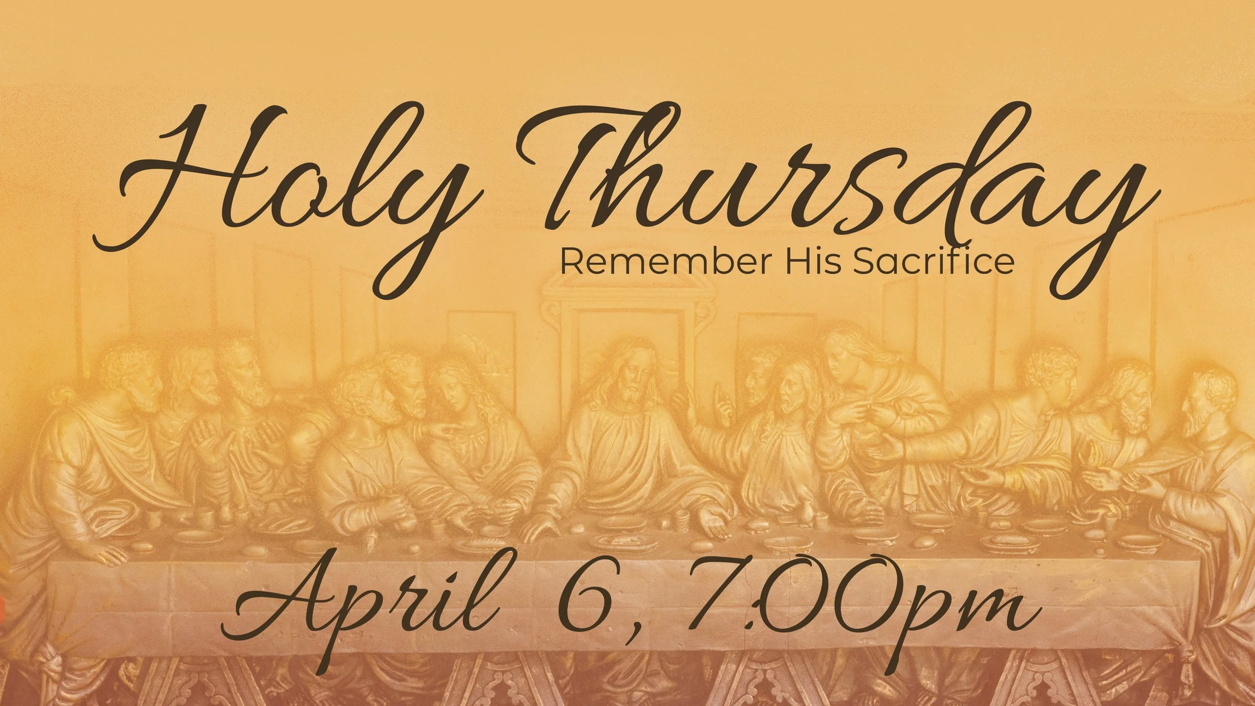 Holy Thursday — Navarre United Methodist Church