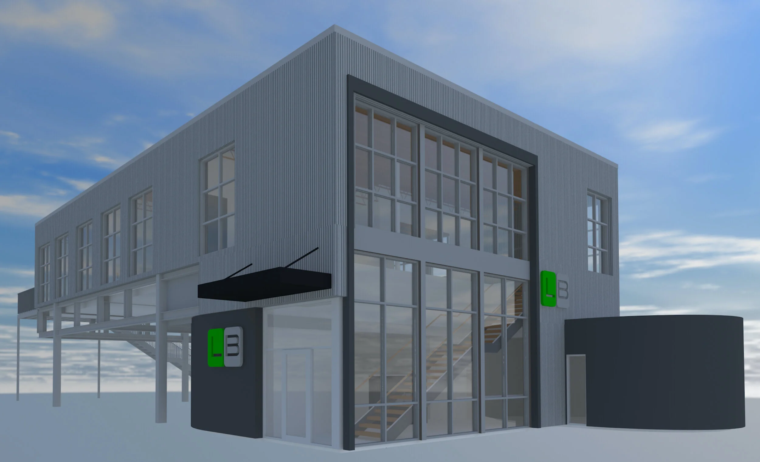 Larson Building Office Remodel, Buffalo MN — Stone Tent Architecture