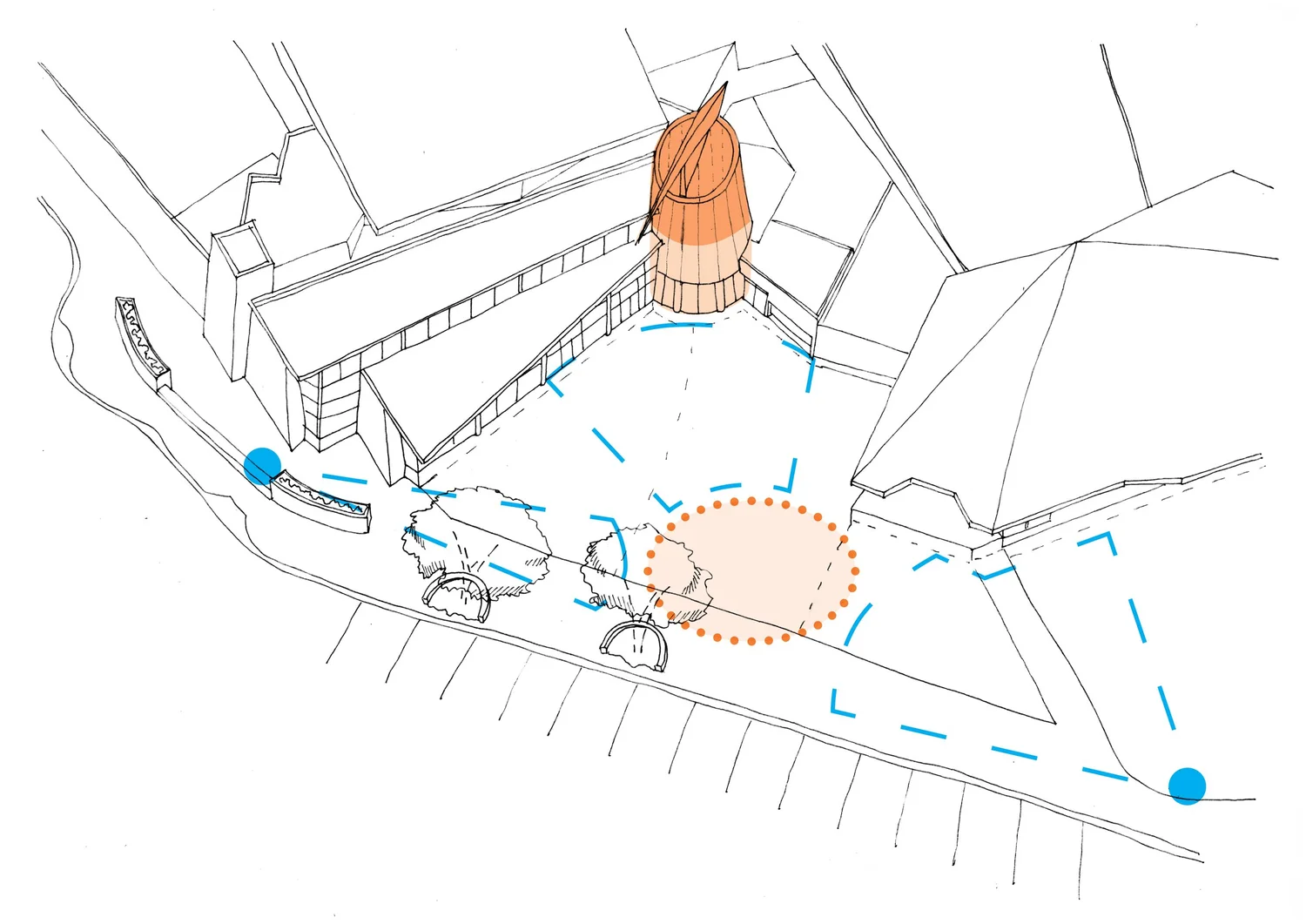 Anna O'Gorman Architects — RPAC Piazza revitalisation