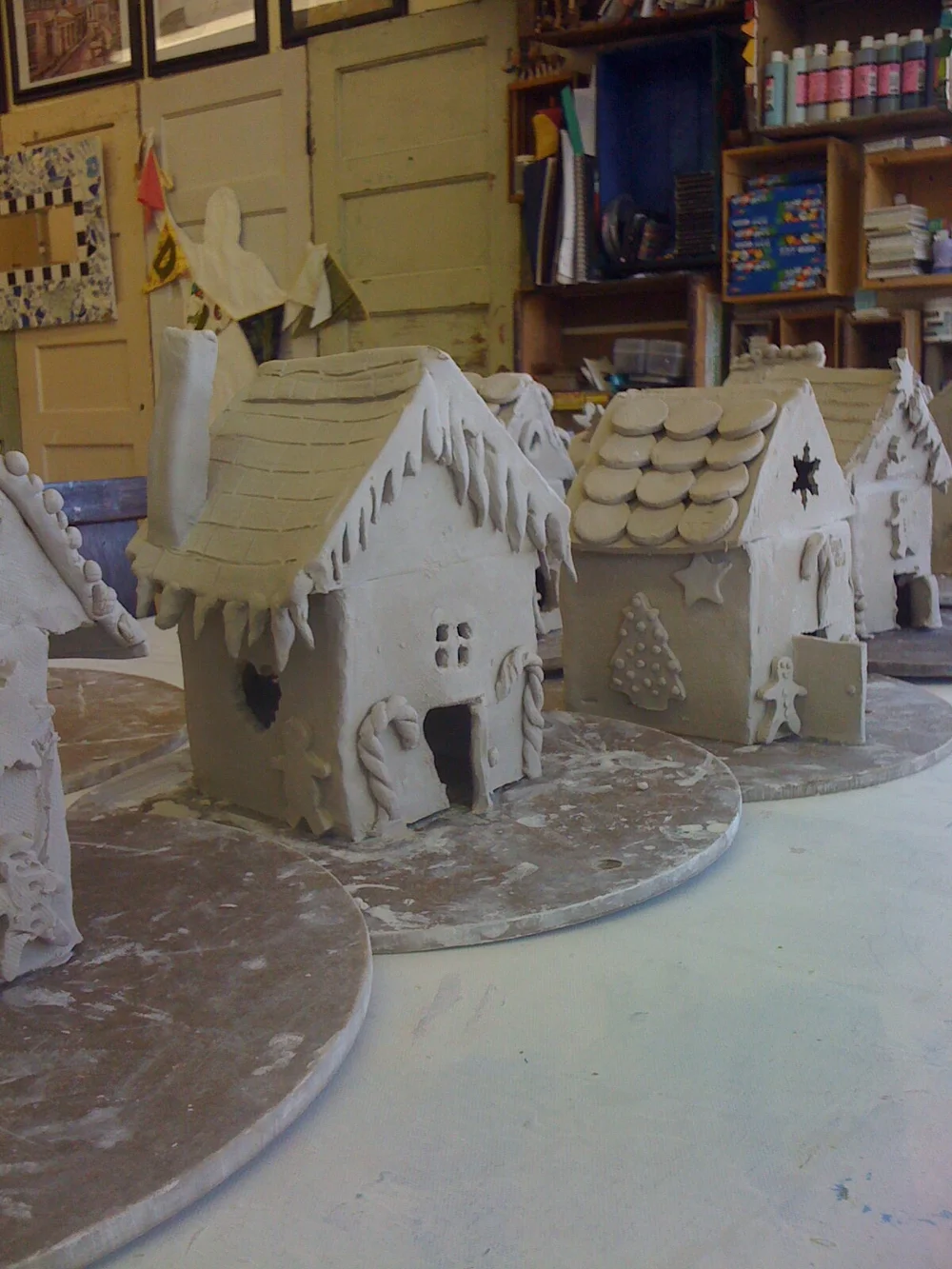 Clay Houses Art
