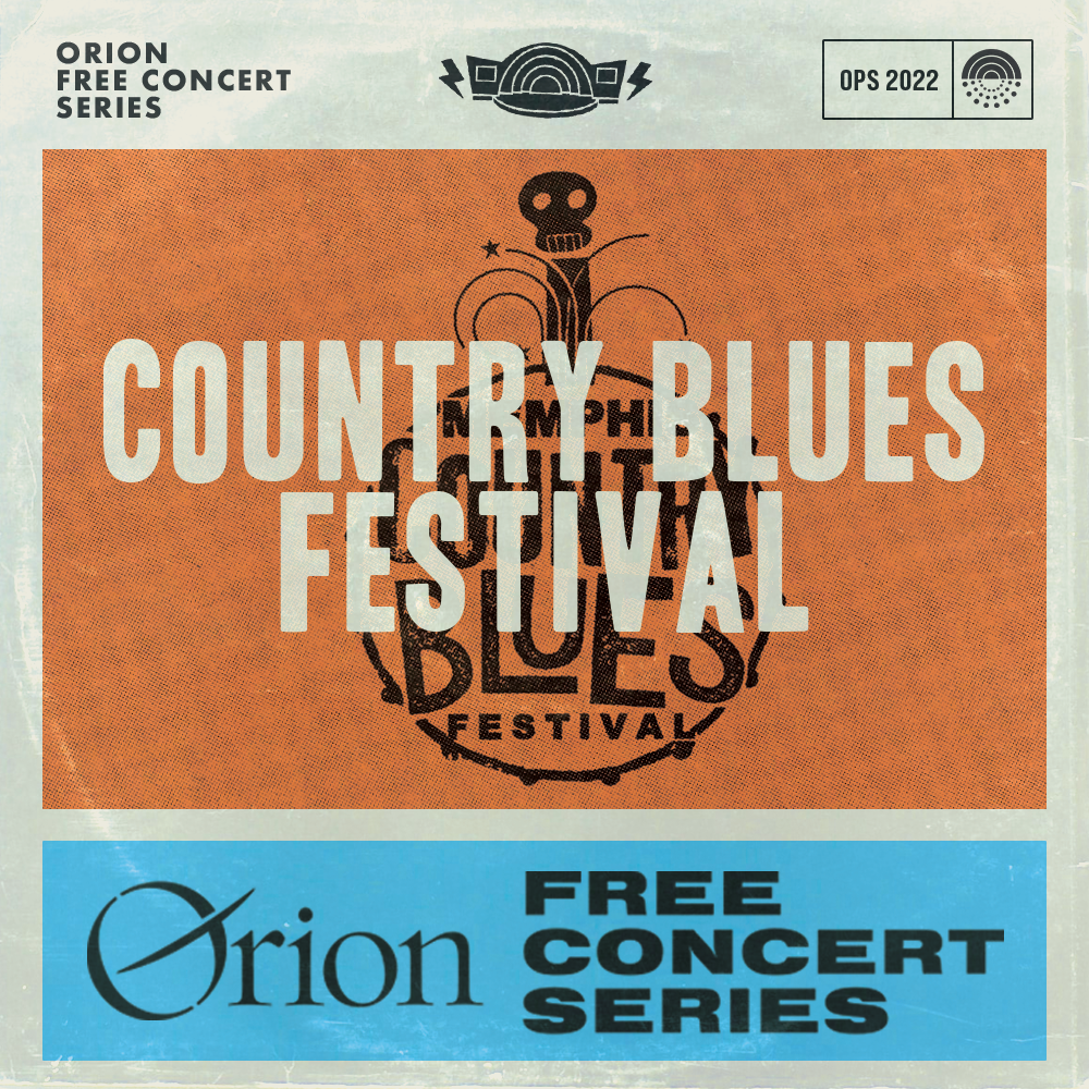 COUNTRY BLUES FESTIVAL (ORION FREE CONCERT SERIES) — Overton Park Shell