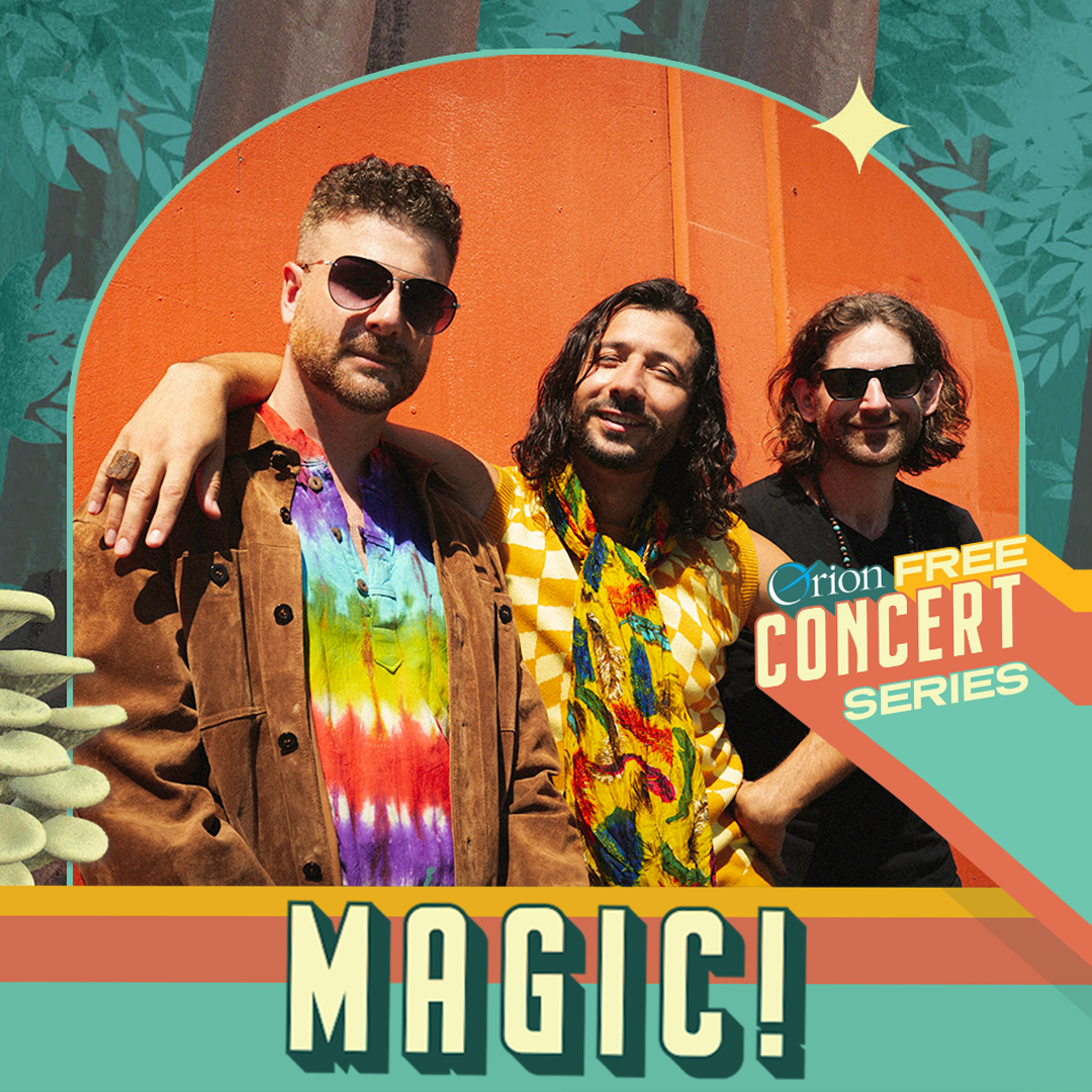 MAGIC! (ORION FREE CONCERT SERIES) — Overton Park Shell