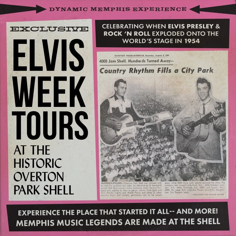 Elvis Week Backstage Experience Tour — Overton Park Shell