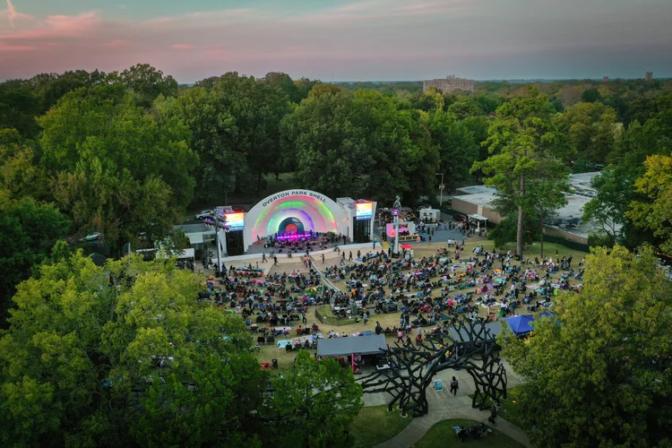Free Live Music in Memphis: Orion Free Concert Series — Overton Park Shell