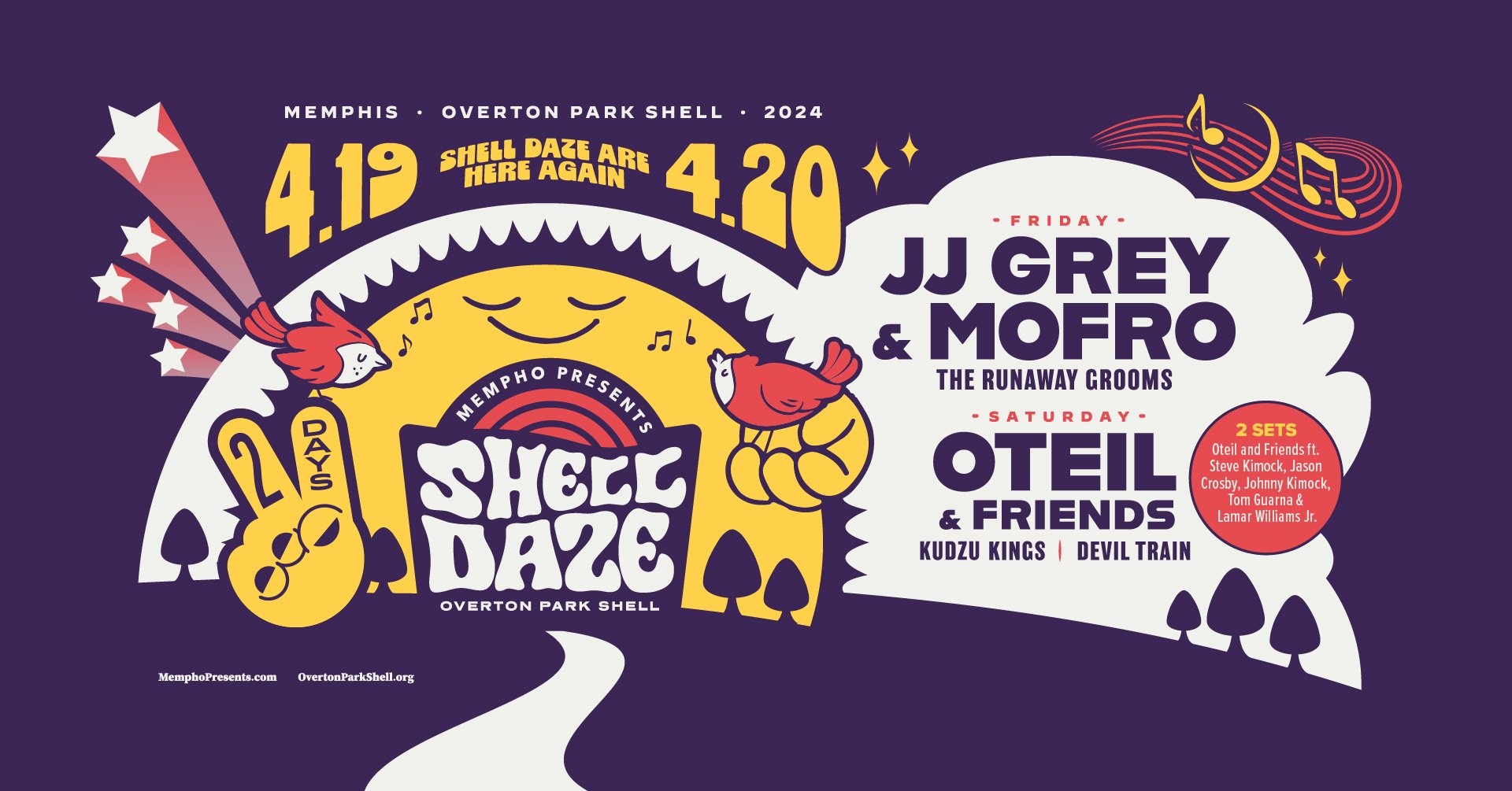 Mempho Presents Shell Daze — Overton Park Shell