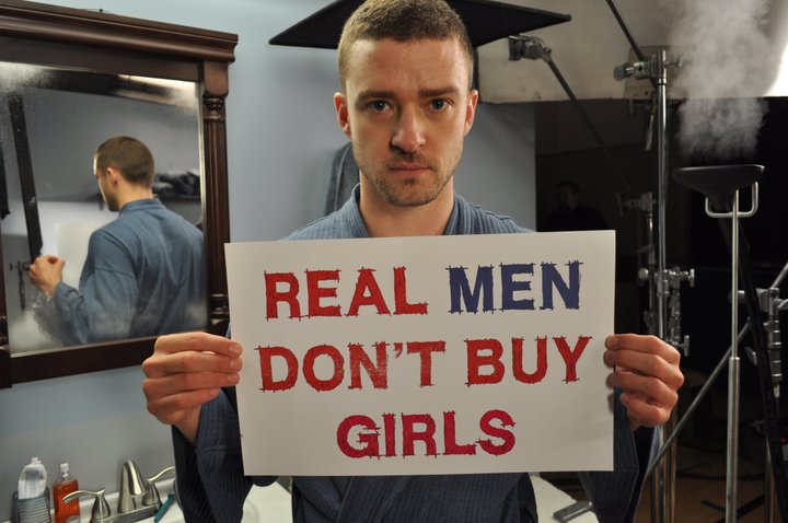 Real men don't buy girls