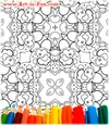 Abstract Patterns Coloring Pages - Printable E-Book of Detailed ...