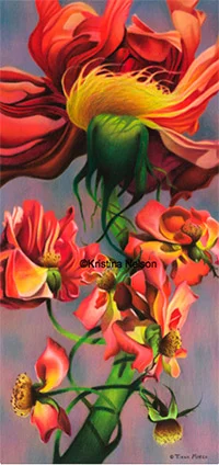 Crayon Art by Kristina Nelson: Colorful Drawings Created Entirely With ...