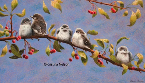 Crayon Art by Kristina Nelson: Colorful Drawings Created Entirely With ...