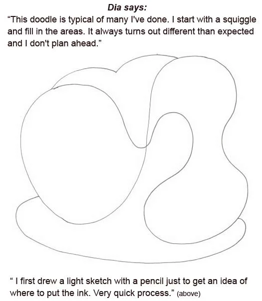 Doodle Art by Dia Stafford: Interview & Gallery of Fun, Detailed Doodle ...
