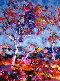 Mixed Media Artist Richard Tuvey: Post Impressionist Landscapes ...