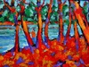 Mixed Media Artist Richard Tuvey: Post Impressionist Landscapes ...