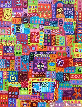 Patterns in Art: How to Add Abstract Patterns to Your Artwork — Art is Fun
