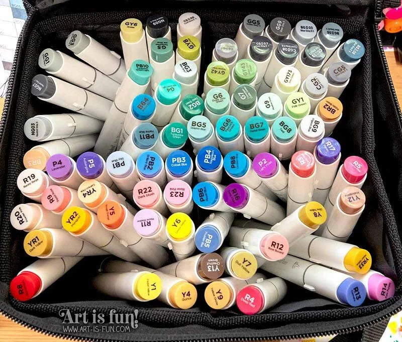 Ohuhu Markers - An Honest and Detailed Review of Ohuhu Brush Markers by ...