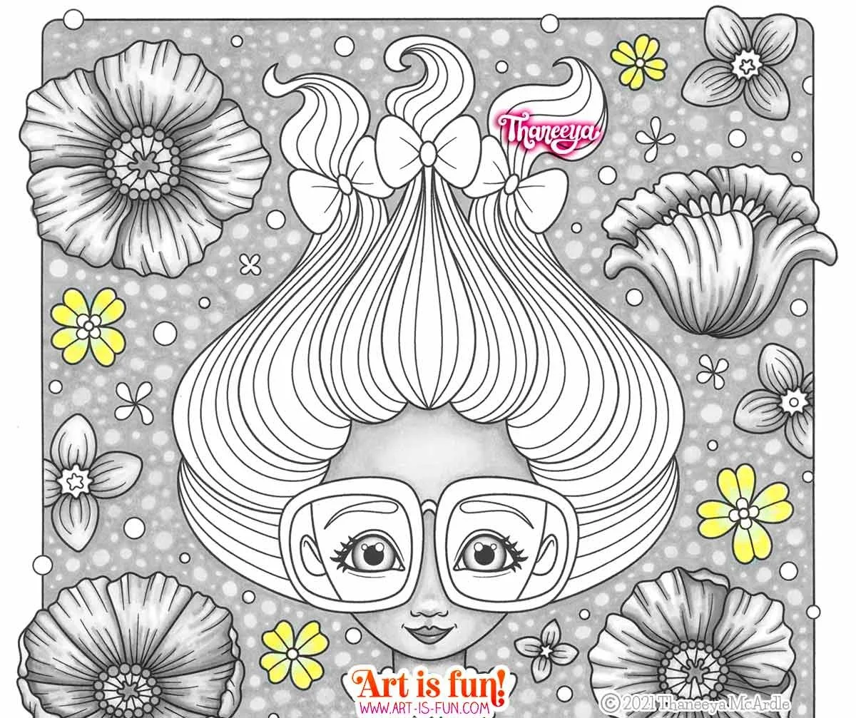 Alcohol Marker Portrait Lesson - Best Alcohol Marker Techniques for ...