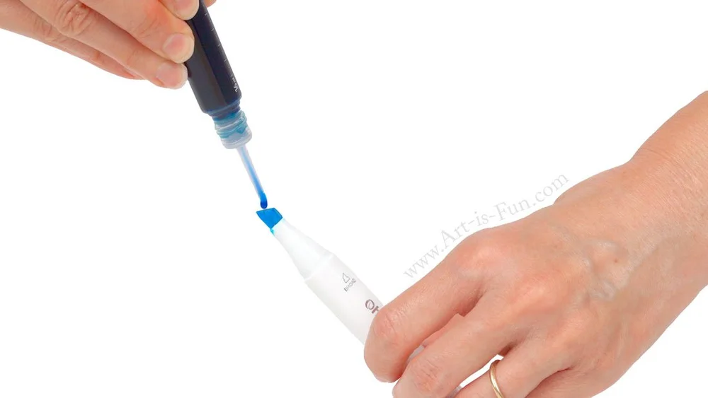 How to Refill Ohuhu Markers: 2 Methods for Using Ohuhu Ink Refills ...