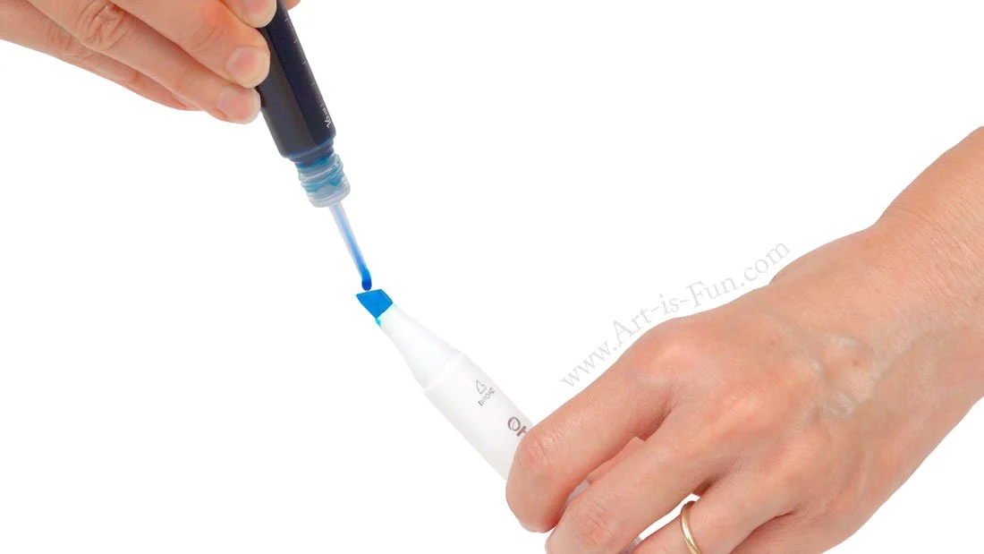 How to Refill Ohuhu Markers: 2 Methods for Using Ohuhu Ink Refills ...