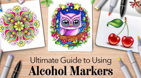 Alcohol Marker Tutorials: Learn How to Use Alcohol Markers from ...