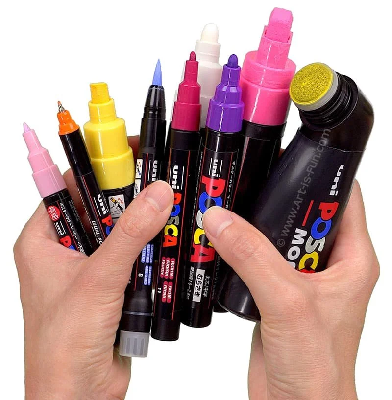 Posca Markers for Beginners: Everything You Need to Know to Use Posca ...