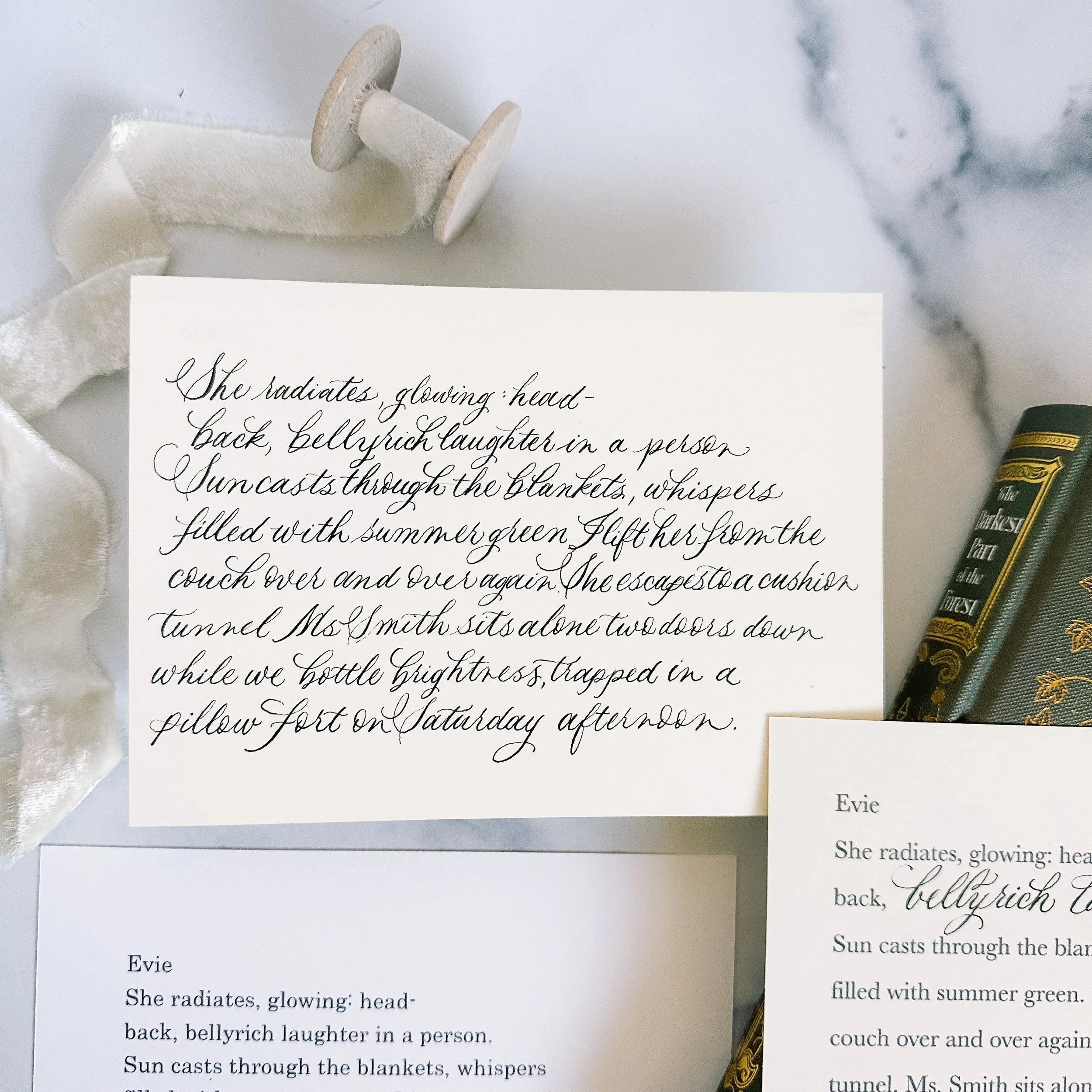 caroline calligraphie