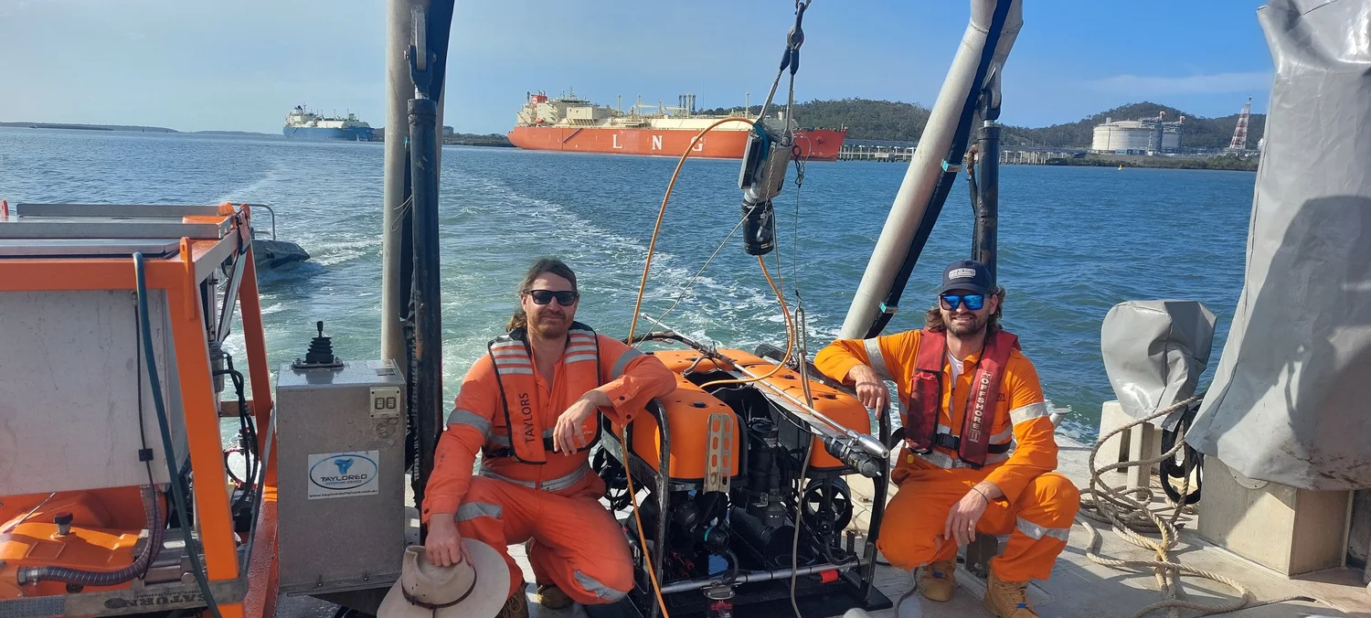AUS-ROV Underwater Inspection Services Australia.