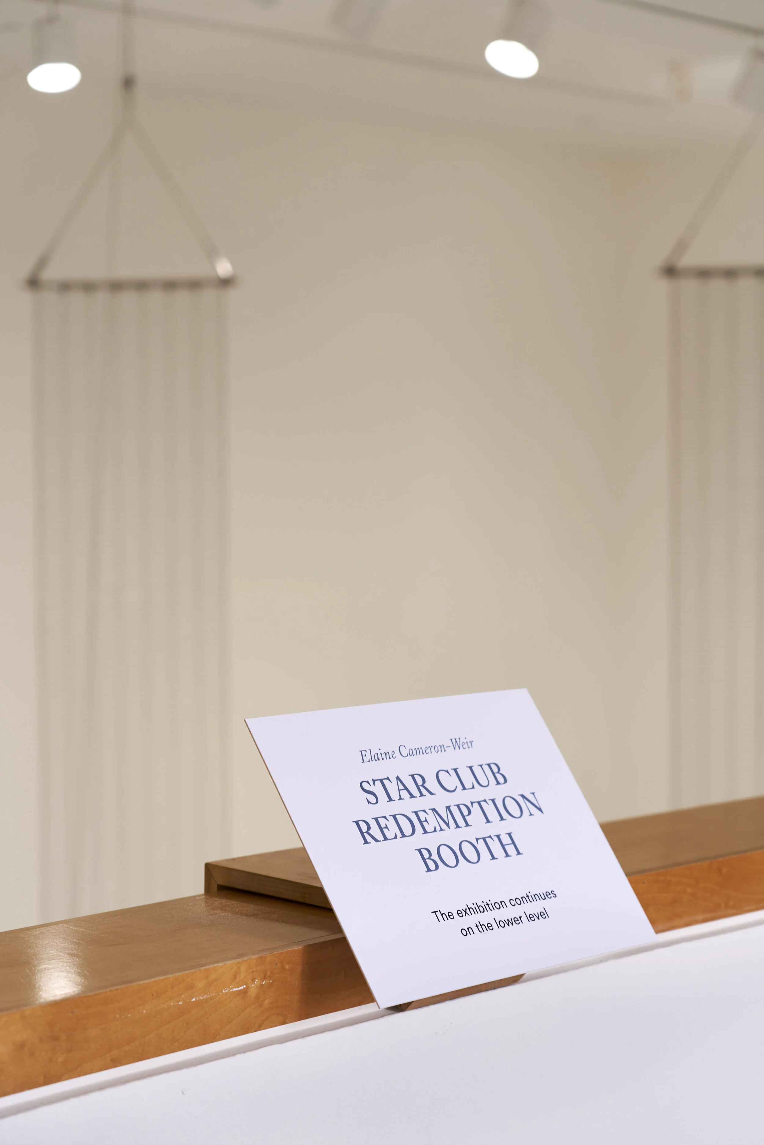 Elaine Cameron-Weir : STAR CLUB REDEMPTION BOOTH | THE HENRY — ALLISON ...