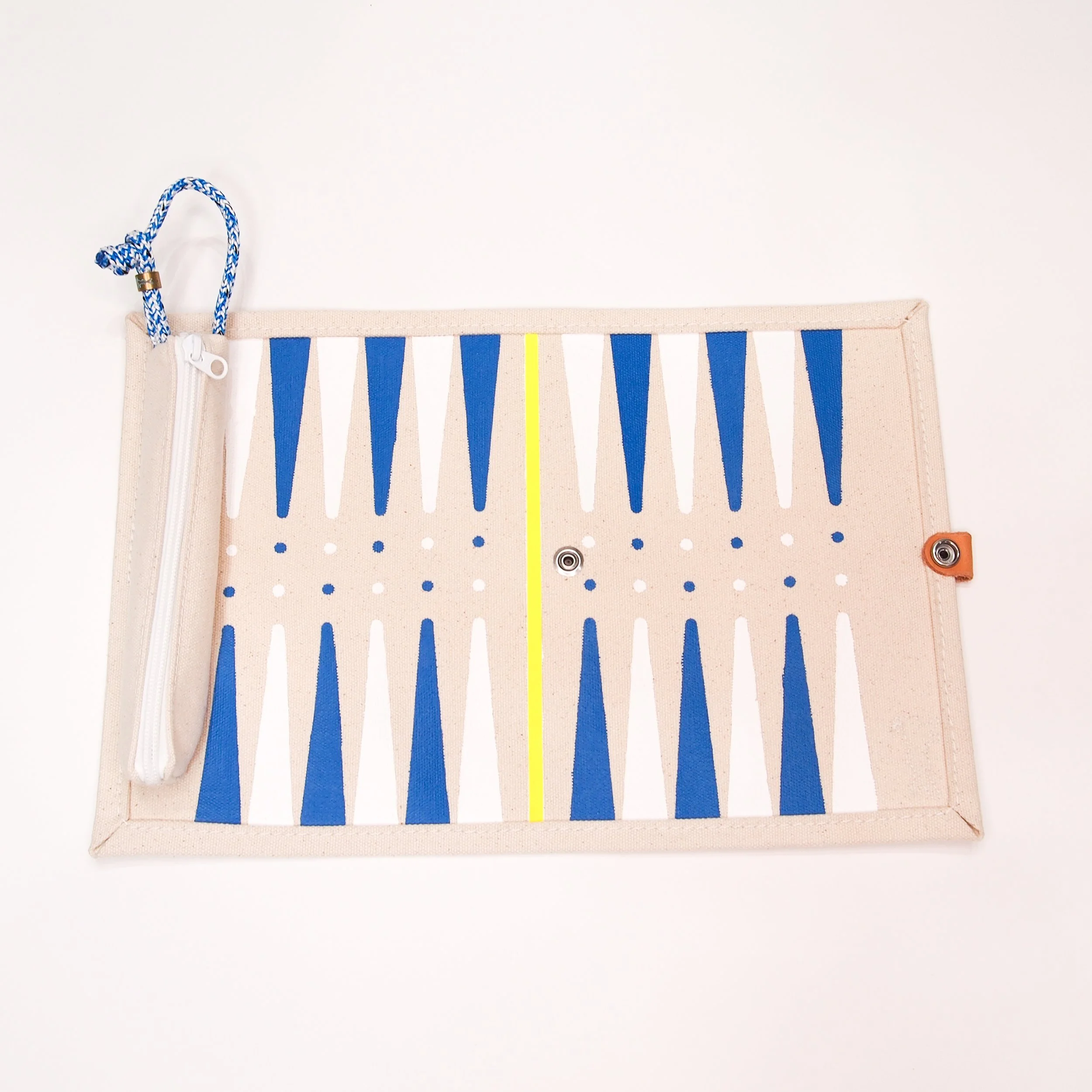 Hand Painted Travel Backgammon Set - Zürner Oceanic