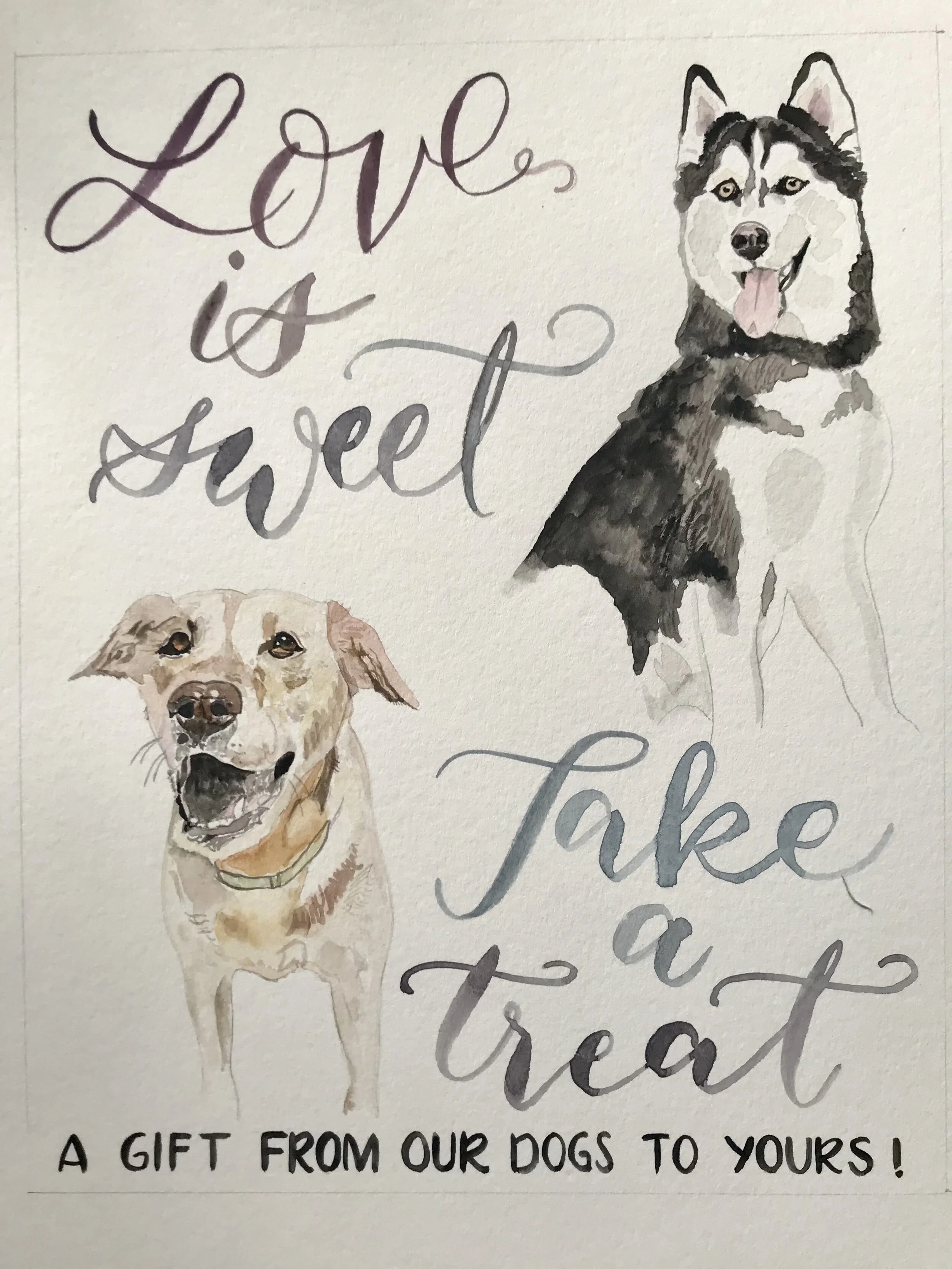 Pet Friendly Illustration & Signage: Ink & Brush Studio — FairyTail Pet ...