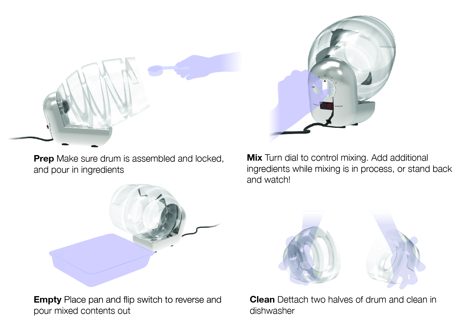 Shell: reimagined stand mixer — DARSHANA NAIR