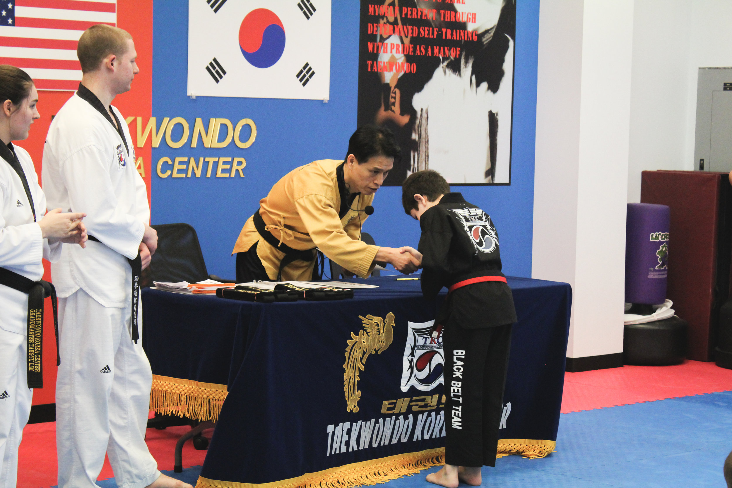 The 17th Black Belt Testing — Taekwondo Korea Center