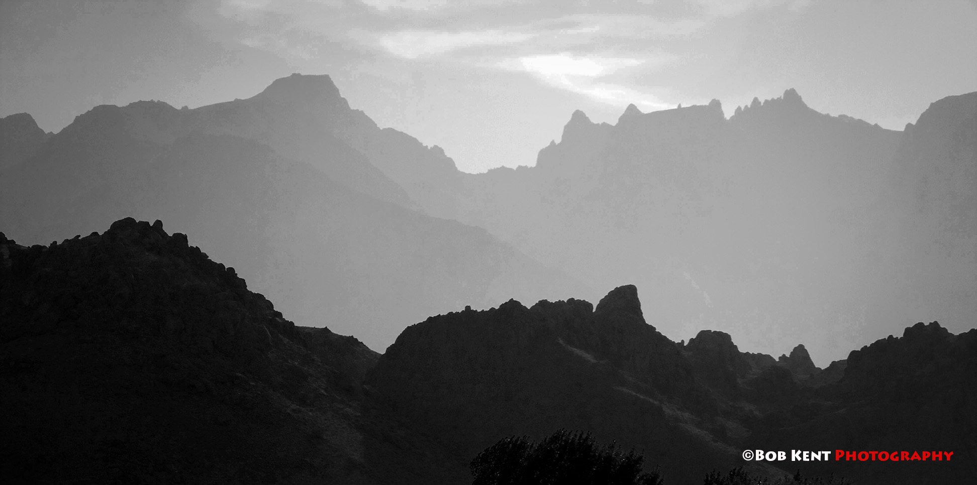 Lone Pine the Little Town Below a Big Mountain — Bob Kent Photography