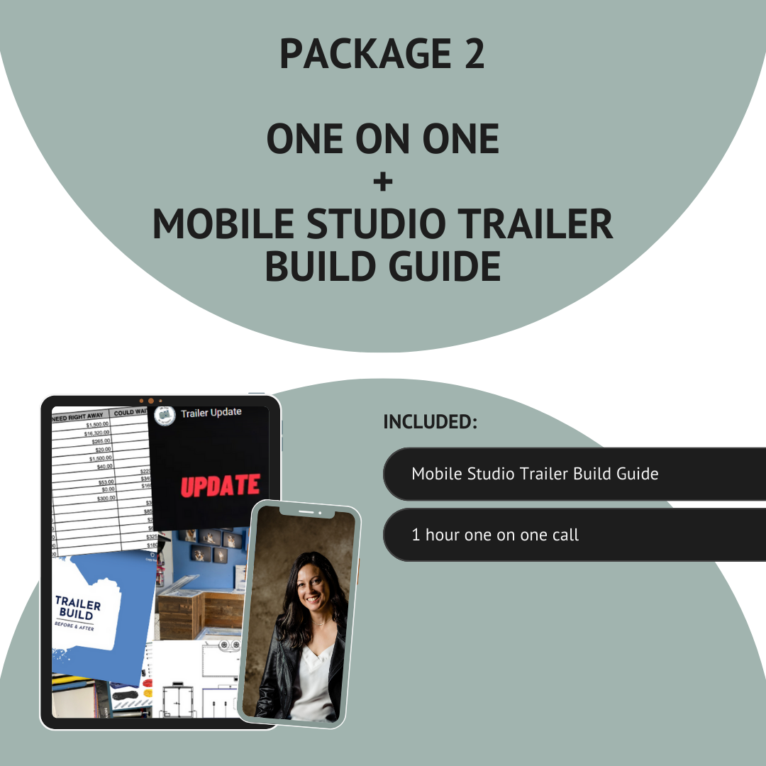 Unleash Pet Photography© - Mobile Studio Trailer Build