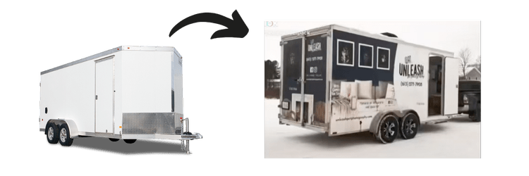 Unleash Pet Photography - Mobile Studio Trailer Build