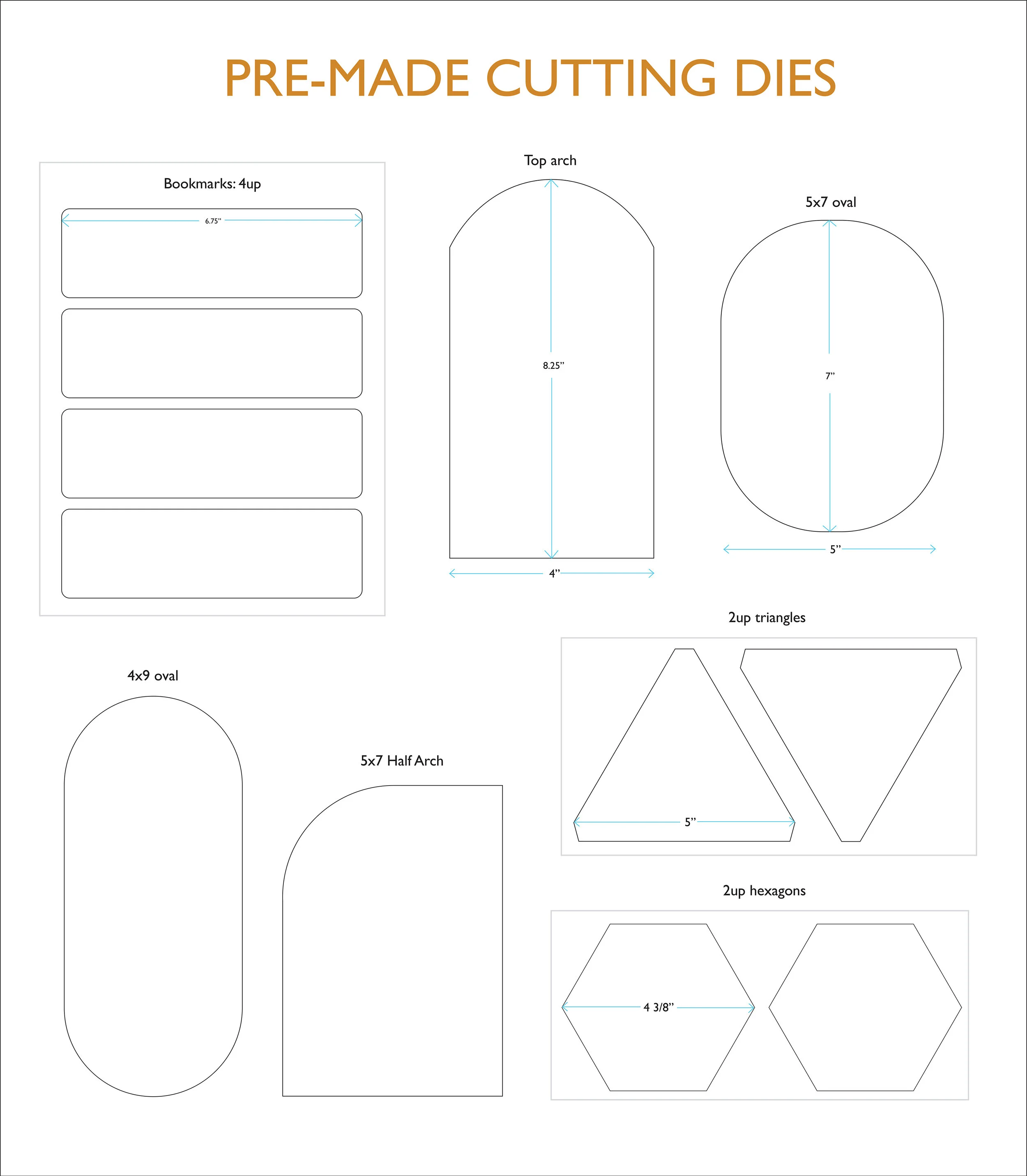 Cutting Dies — Reb Peters Press