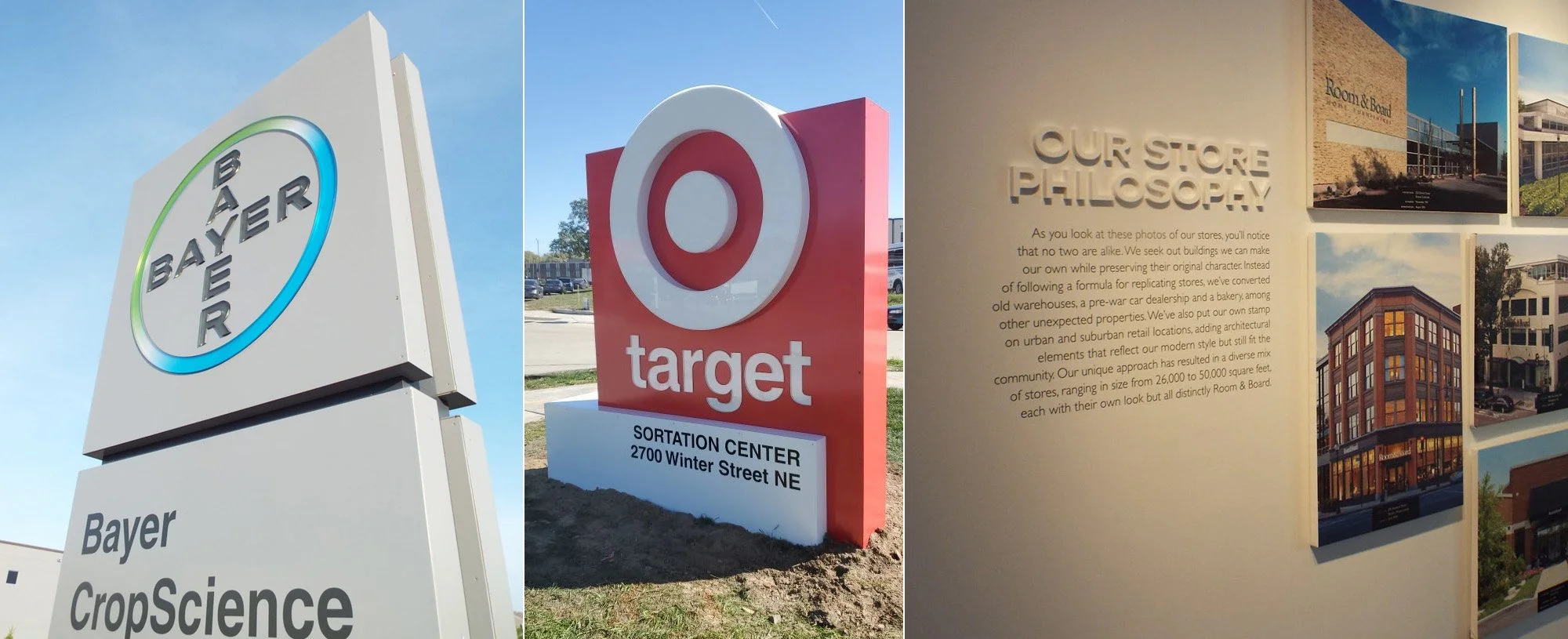 Landmark Architectural Signs