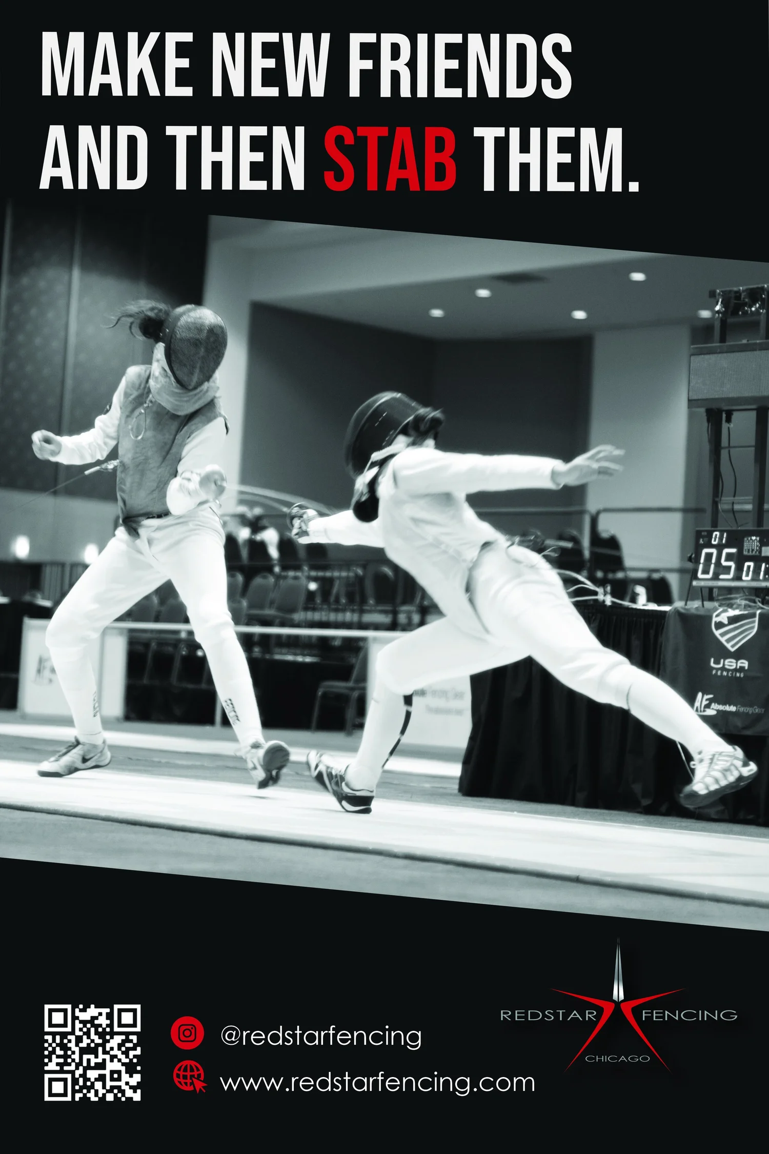 Adult Intro to Fencing — redstar fencing club chicago
