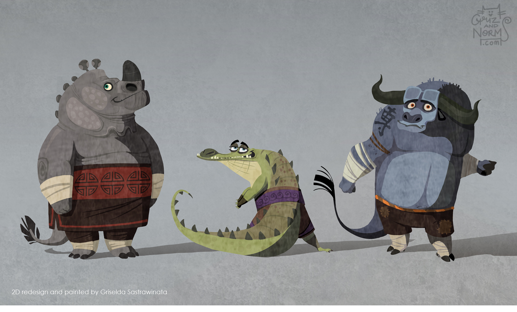 Kung Fu Panda Master Croc