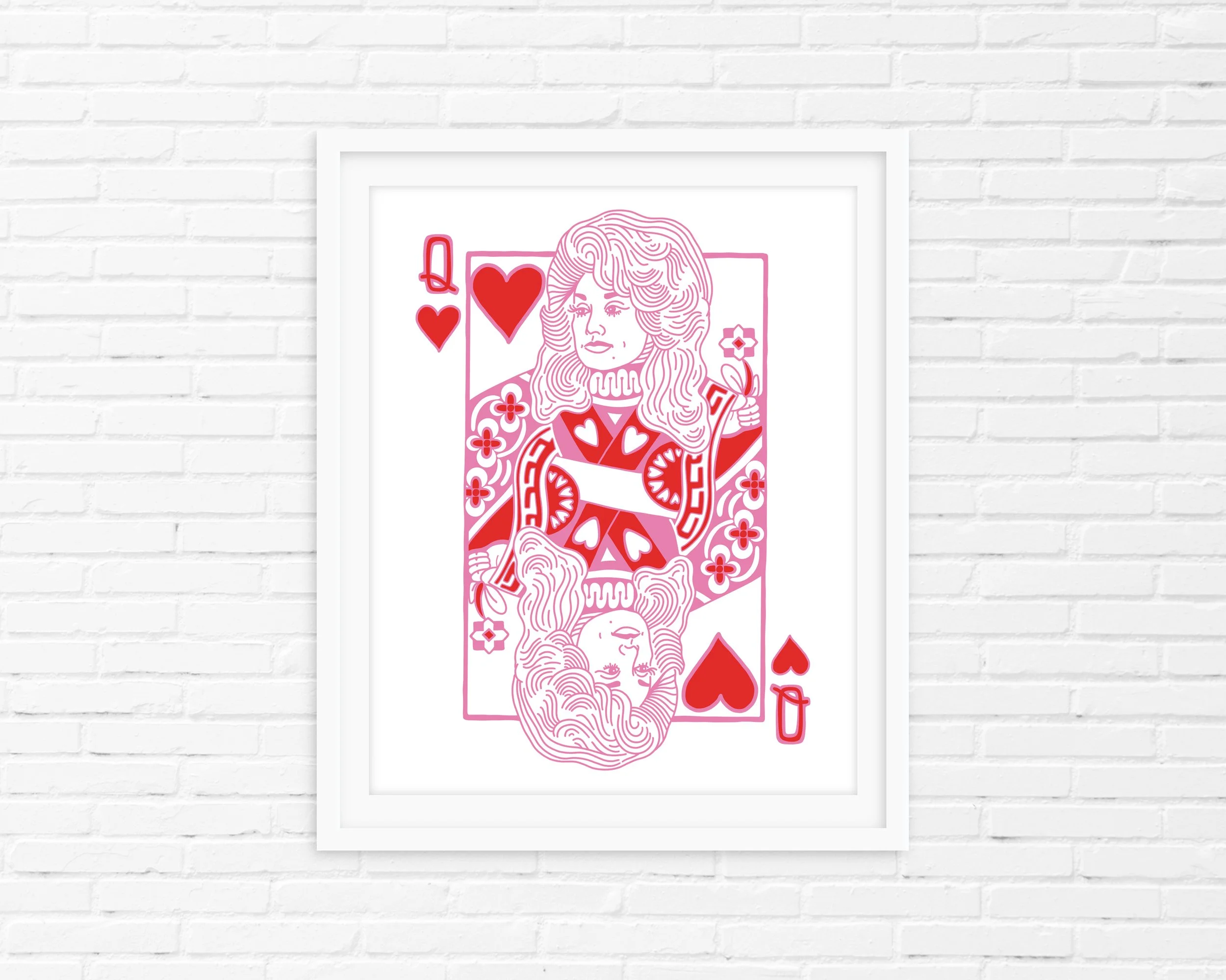 King And Queen Of Hearts Drawing