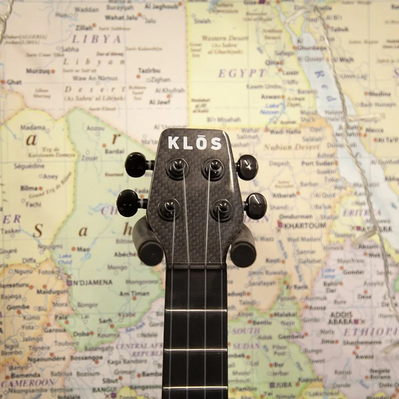 KLOS Full Carbon Fibre Tenor Electro Ukulele — World of Ukes