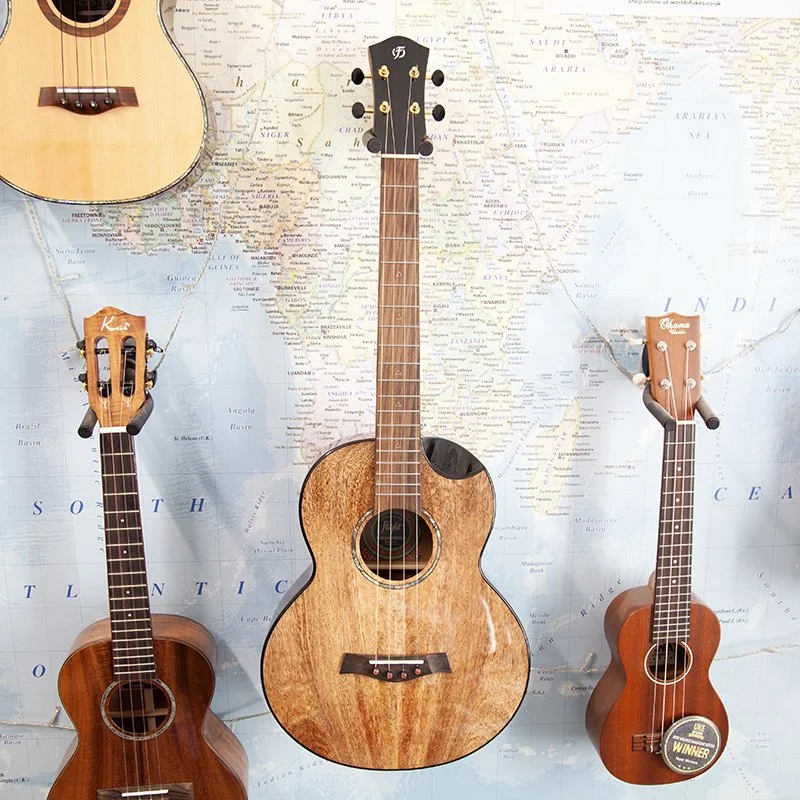 USED Flight Maia Solid Mango Top Steel String Electro Acoustic Baritone ...