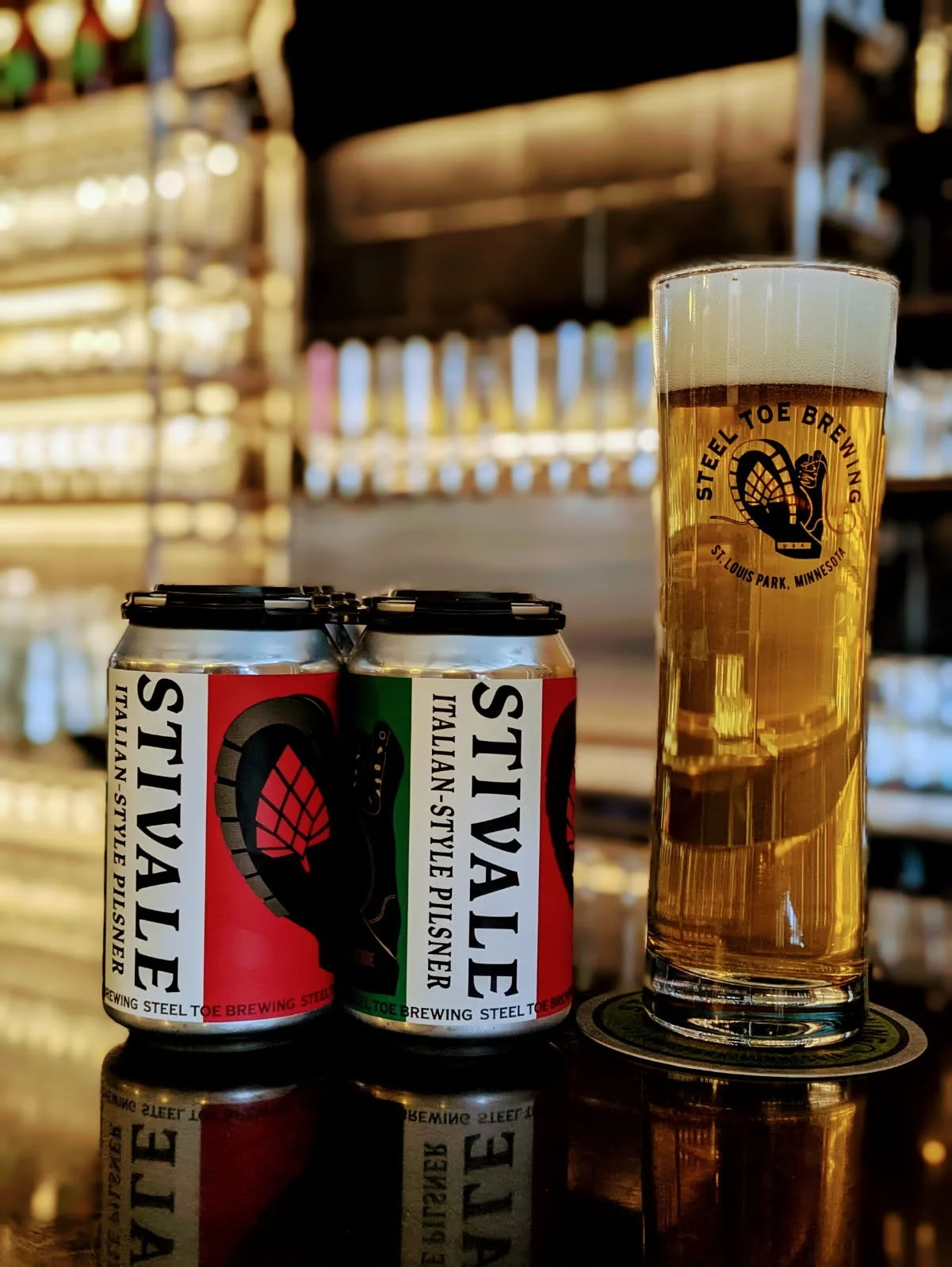 BEERS ON TAP — Steel Toe Brewing