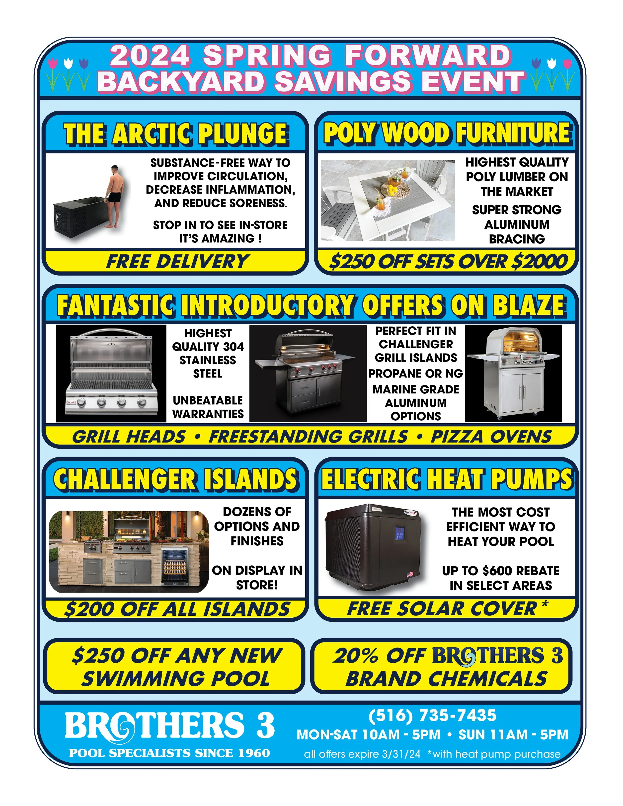 Brothers 3 Pools Sale — Brothers 3 Pools